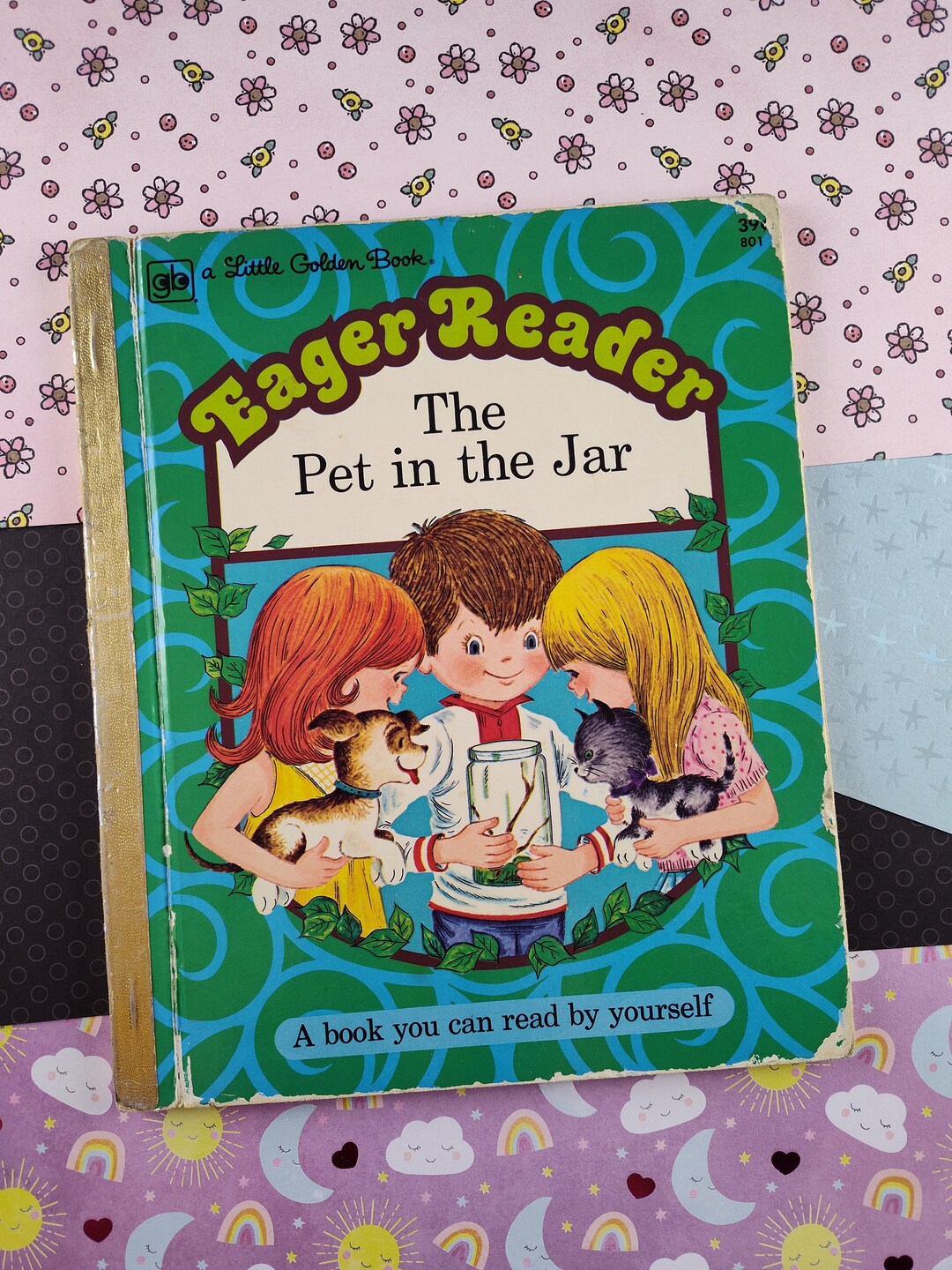Vintage 1974 Little Golden Book Eager Reader: the Pet in the Jar ...
