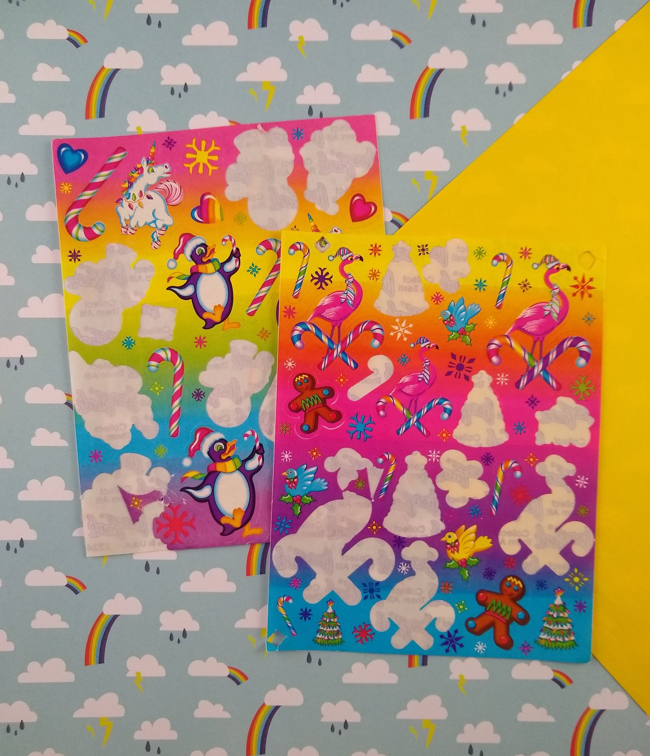 Paper & Party Supplies Vintage Lisa Frank Christmas Winter Holiday ...