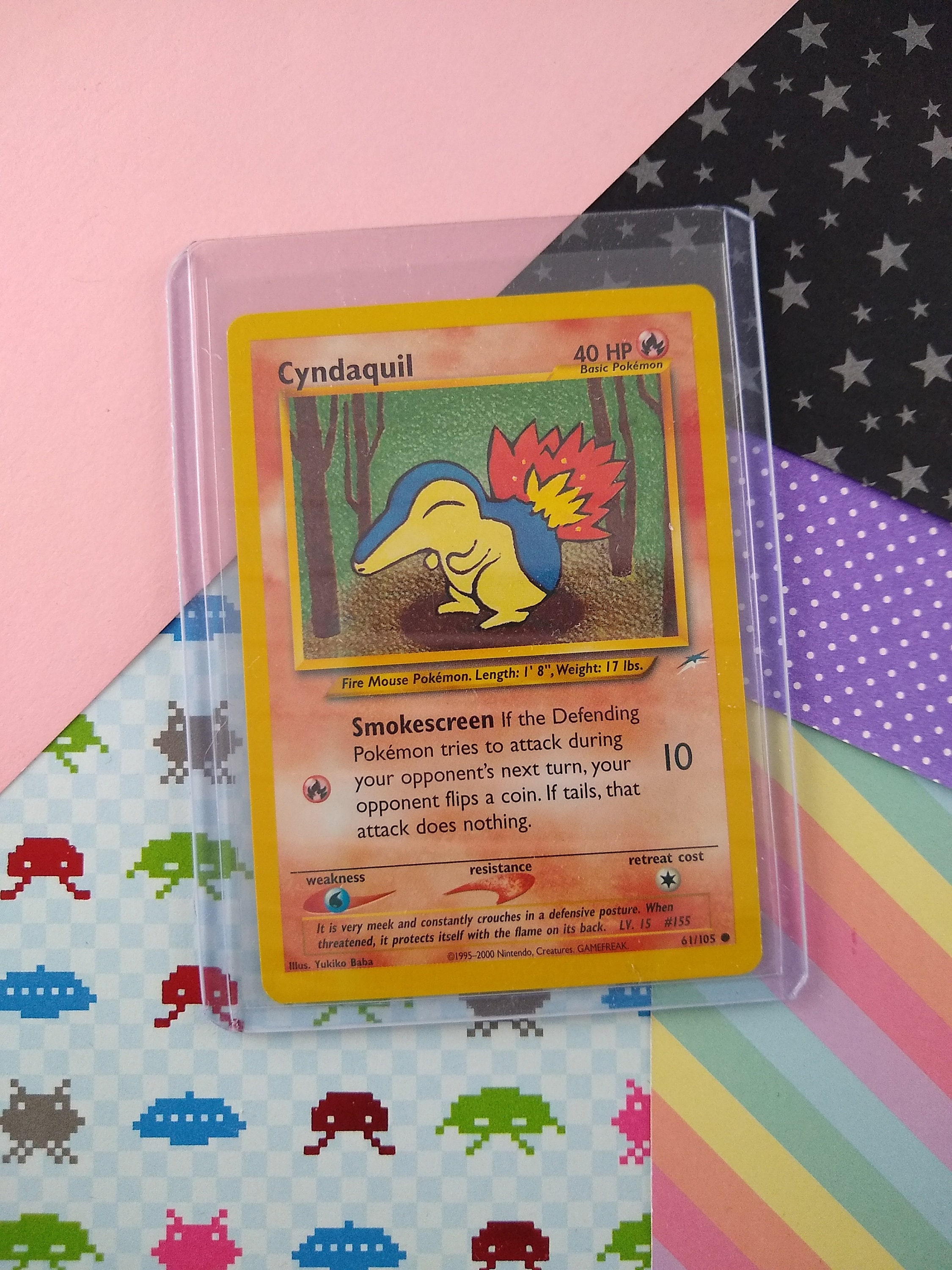 Cyndaquil Pokemon Card