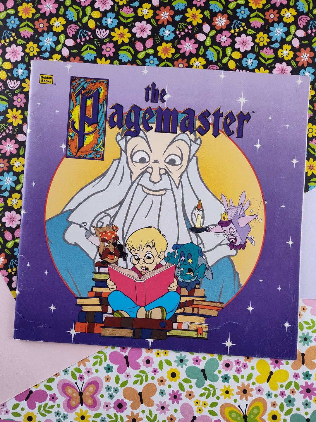 Vintage 1994 Golden Book, the Pagemaster Special Edition Softcover - Etsy