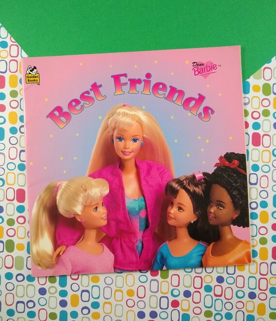 Vintage 1996 Dear Barbie: Best Friends Golden Book Softcover | Etsy