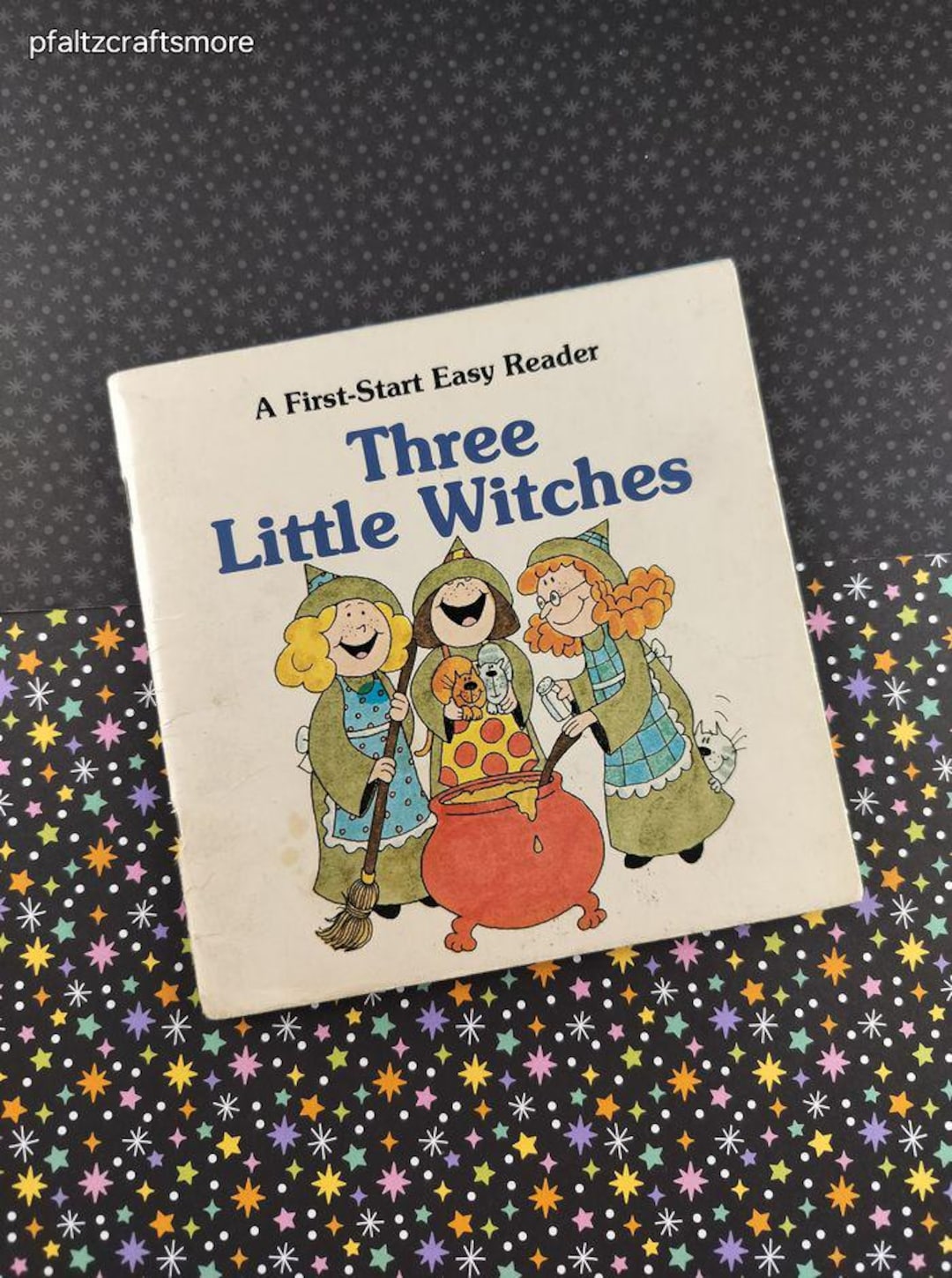 Vintage 1980 Three Little Witches First-start Easy Reader Softcover - Etsy