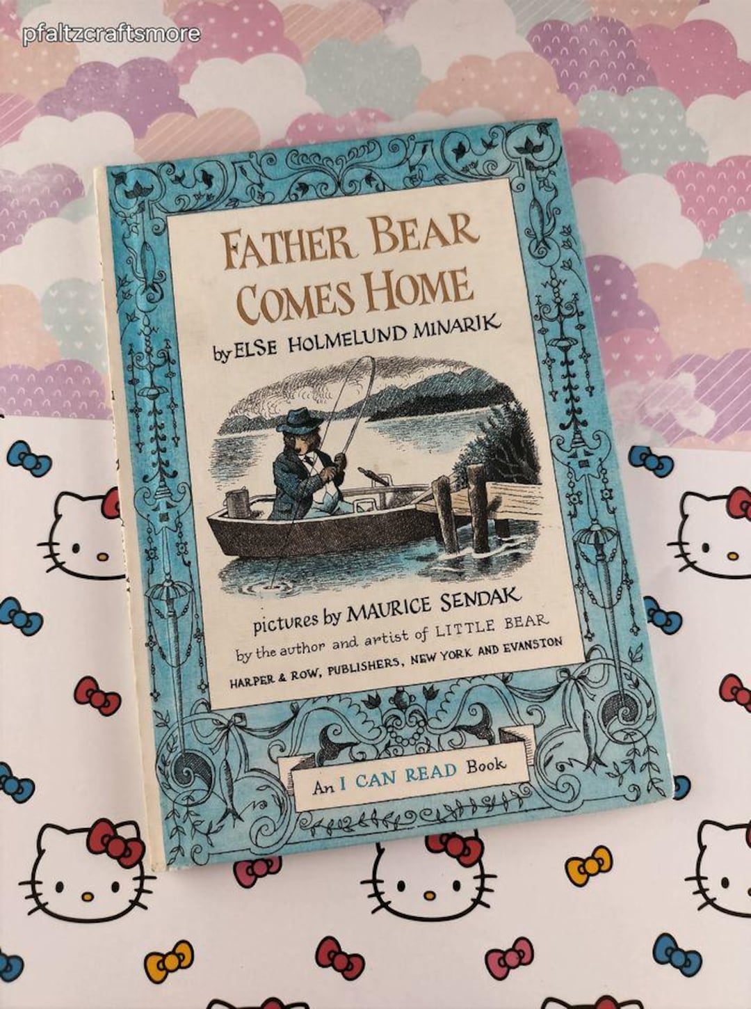 Vintage 1959 Father Bear Comes Home I Can Read Book Hardcover - Etsy