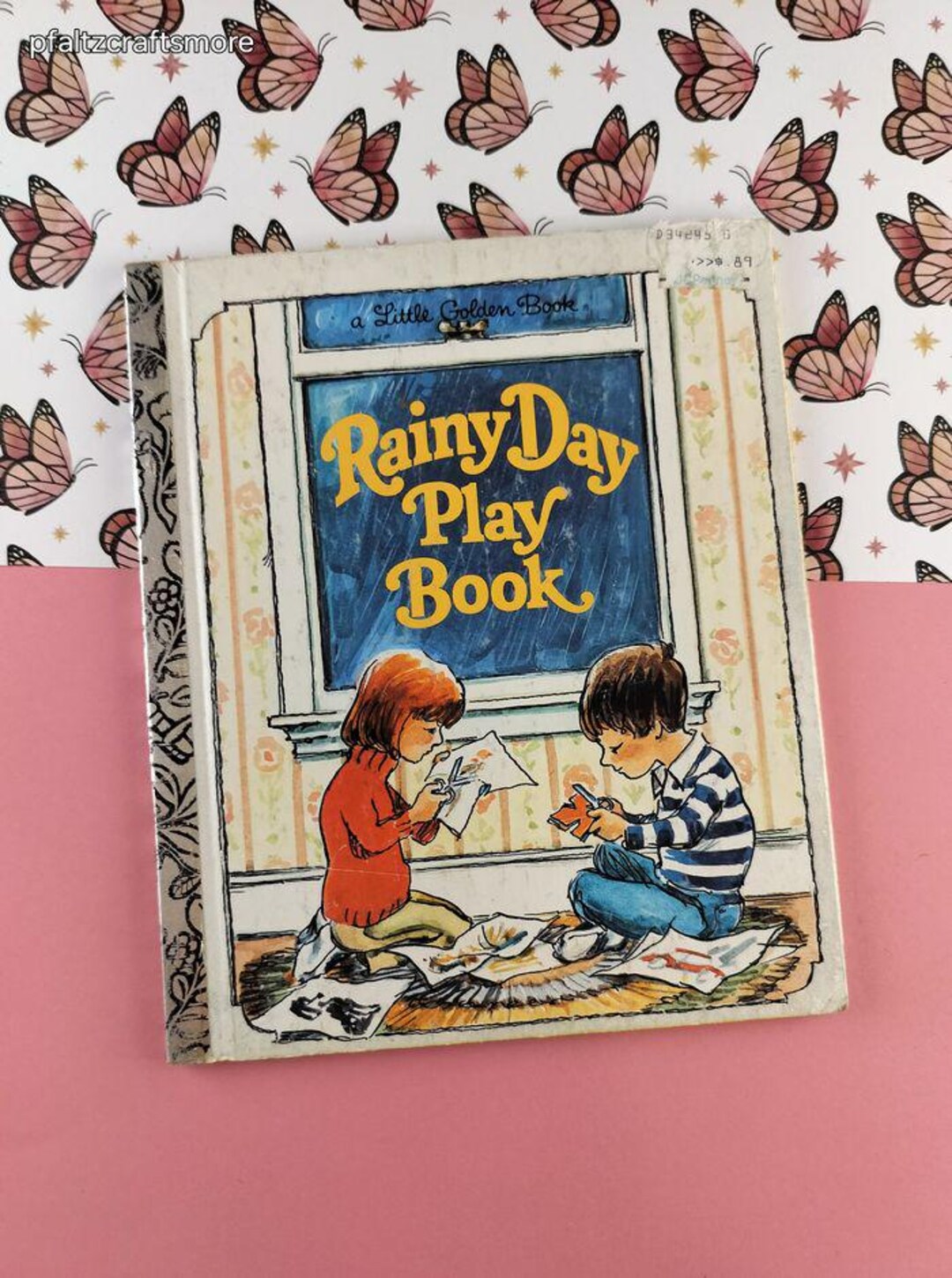 Vintage 1981 Little Golden Book: Rainy Day Play Book Hardcover - Etsy