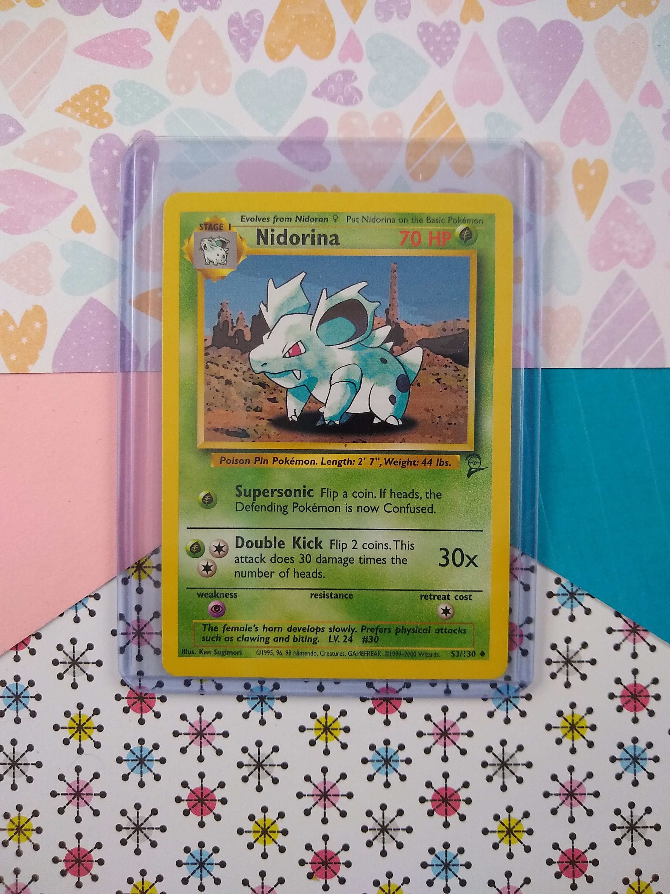 Nidorina Pokemon Card