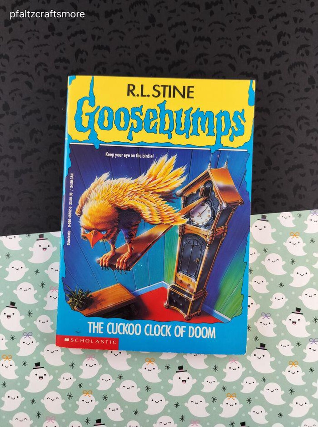 Vintage 1990's R.L. Stine Goosebumps #28, the Cuckoo Clock of Doom ...