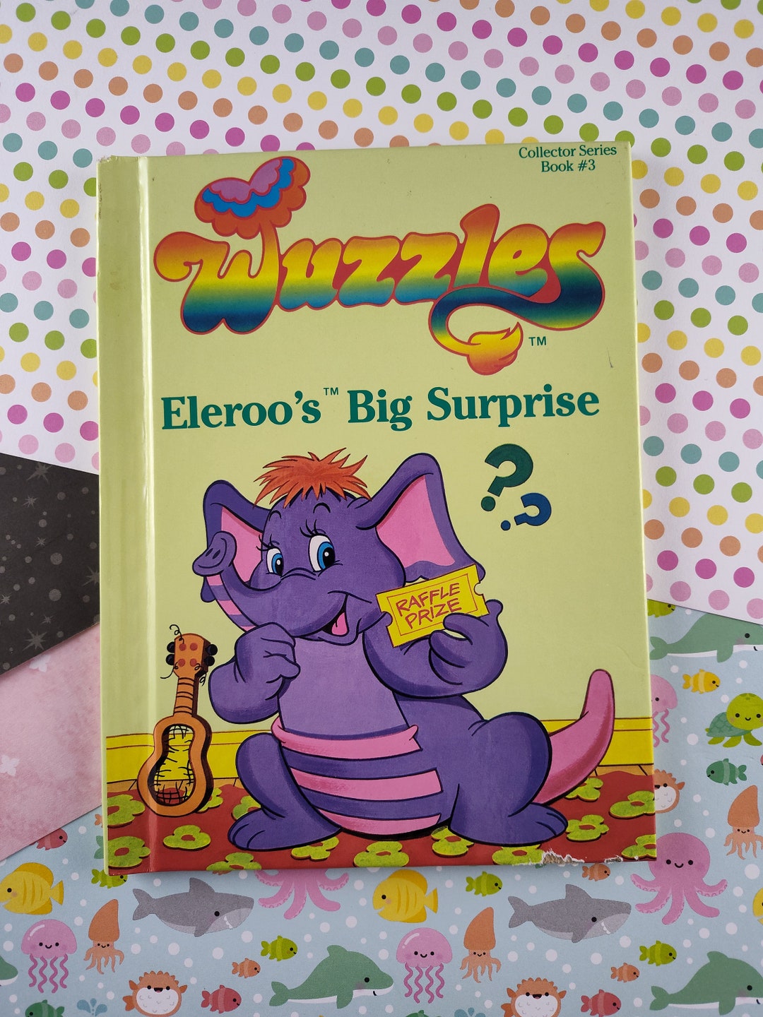 Vintage 1984 Wuzzles Collector Series Book 3 eleroo's Big Surprise ...