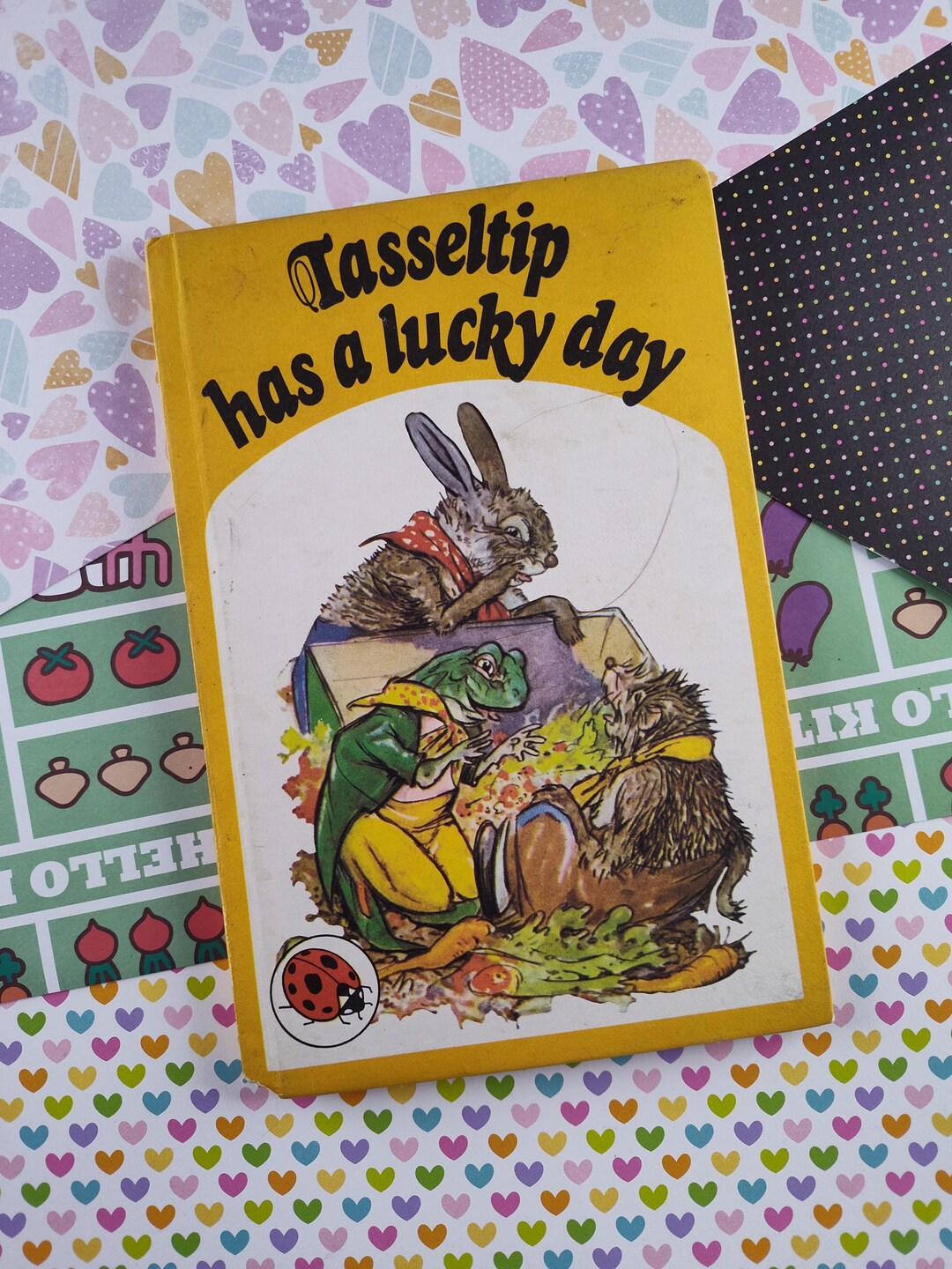 Vintage 1975 Ladybird Books "tasseltip Has a Lucky Day" Hardcover Book ...
