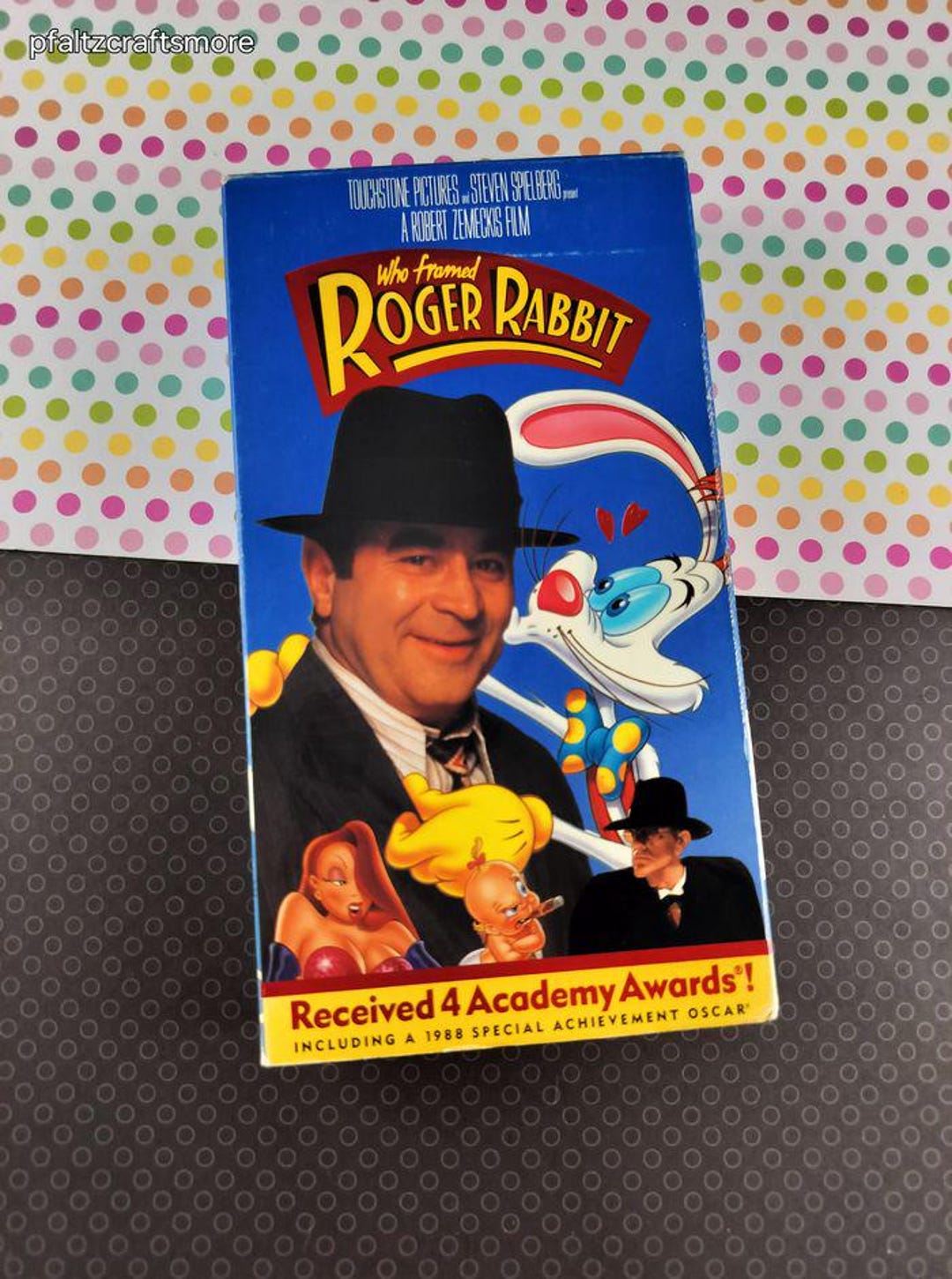 Vintage 1988 Who Framed Roger Rabbit Steven Spielberg VHS Tape - Etsy