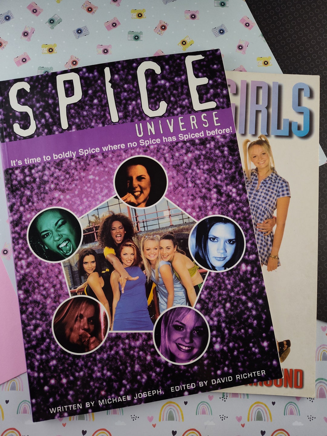 Vintage 1990's Spice Girls Fan Books, Paperbacks Set/2 - Etsy