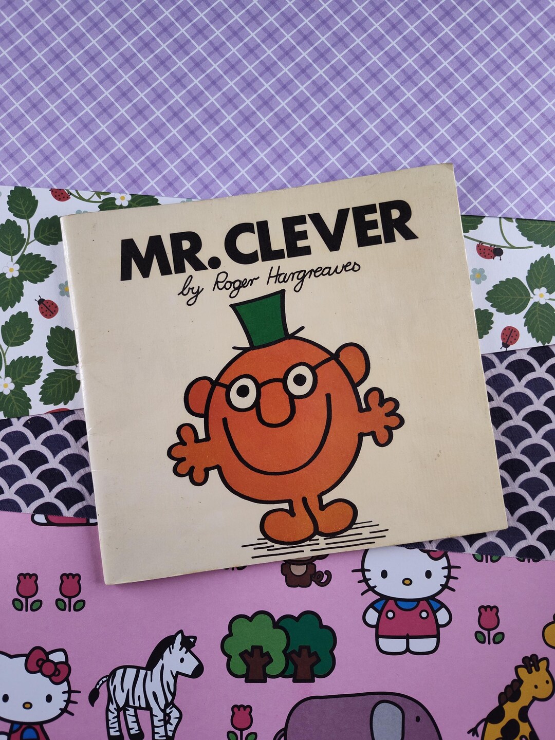 Vintage 1978 Original Mr. Men Books "mr. Clever" by Roger Hargreaves ...