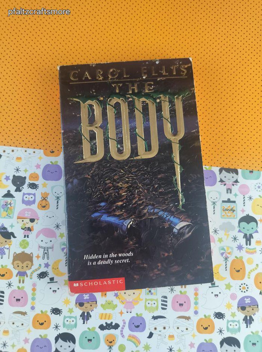 Vintage 1995 the Body by Carol Ellis Scholastic Softcover - Etsy