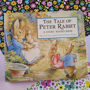 Vintage 1998 the World of Peter Rabbit Frederick Warne, Hardcover Board ...