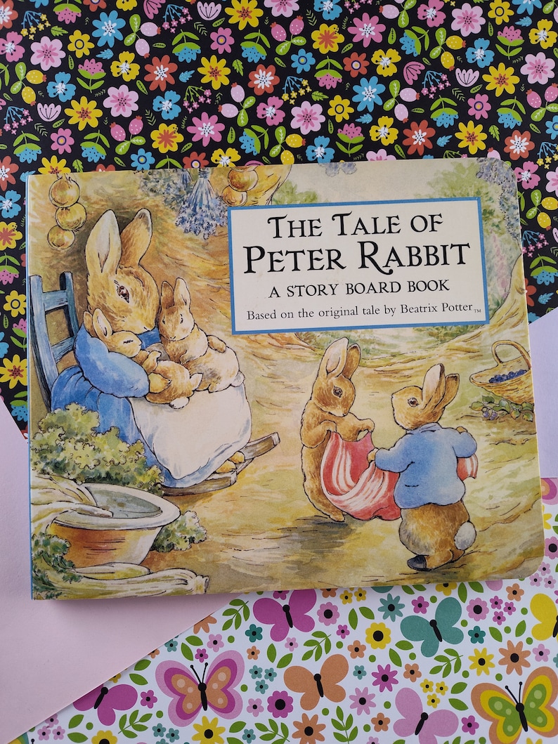 Vintage 1998 the World of Peter Rabbit Frederick Warne, Hardcover Board ...