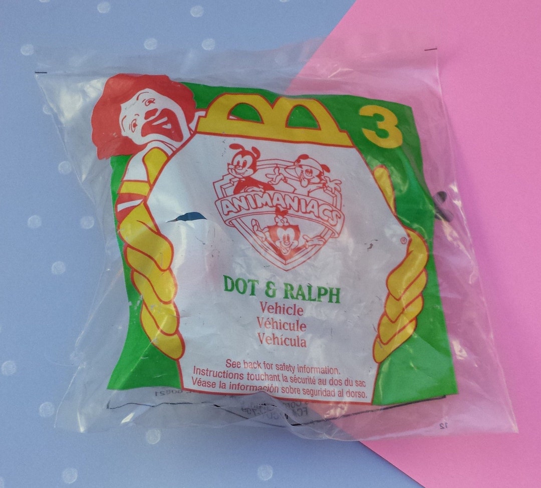 CLEARANCE Vintage 1994 Mcdonald's Happy Meal Toy, Dot & Ralph ...
