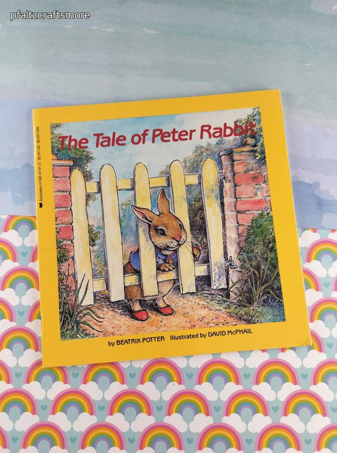 Vintage 1986 the Tale of Peter Rabbit by Beatrix Potter Scholastic ...
