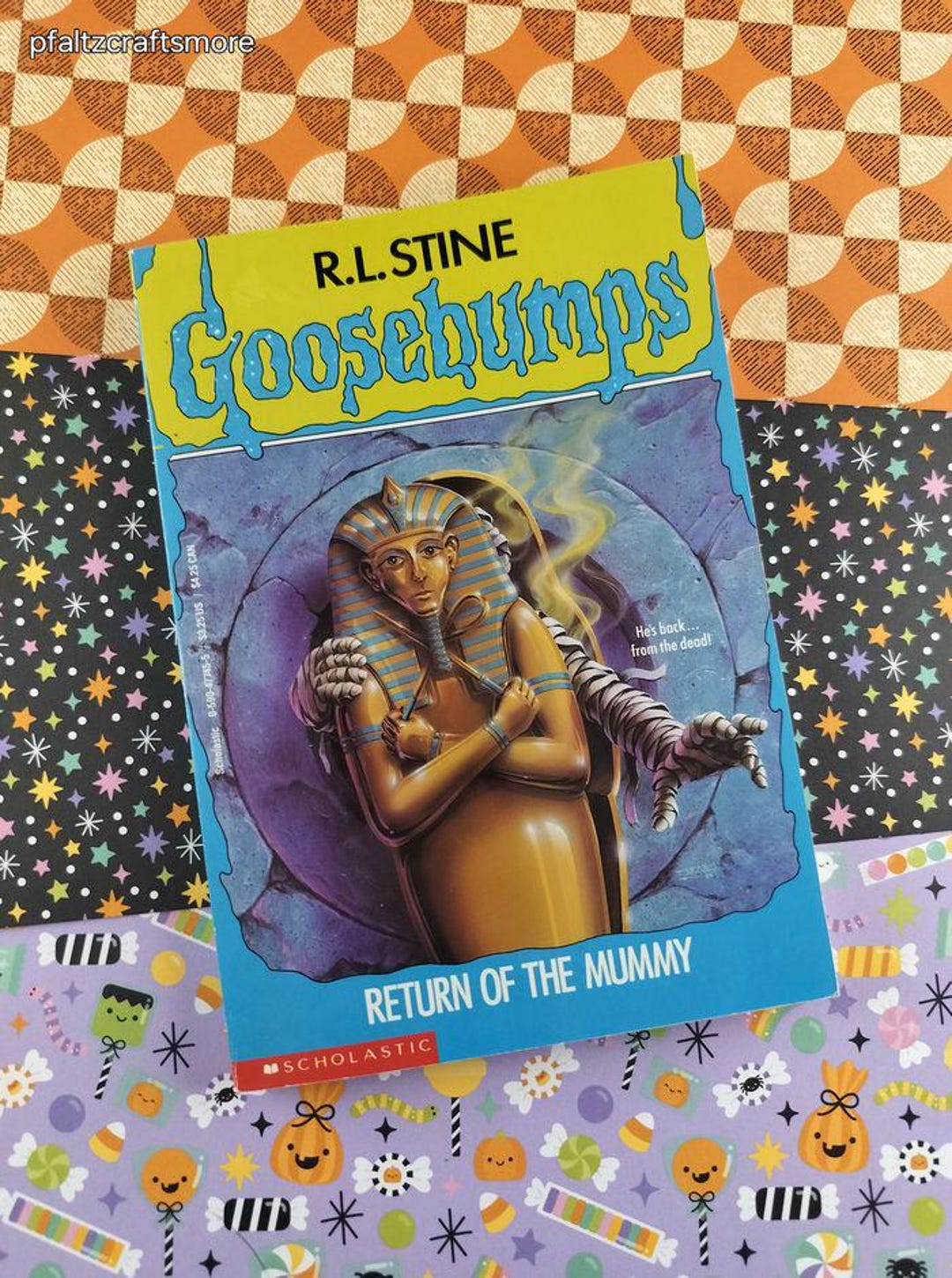 Vintage 1990's R.L. Stine Goosebumps #23, Return of the Mummy Softcover ...