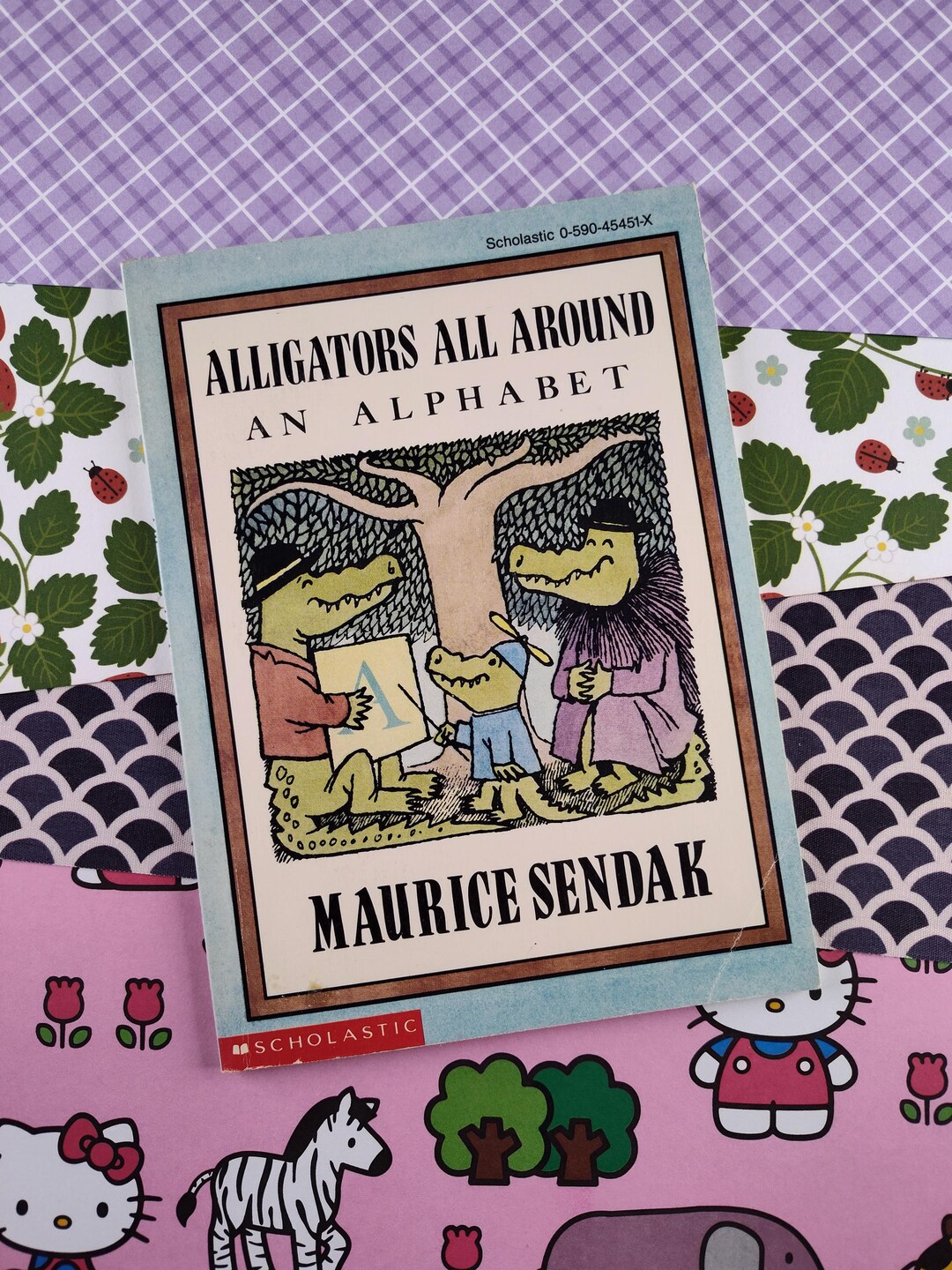 Vintage 1992 1st Printing Alligators All Around: an Alphabet Scholastic ...