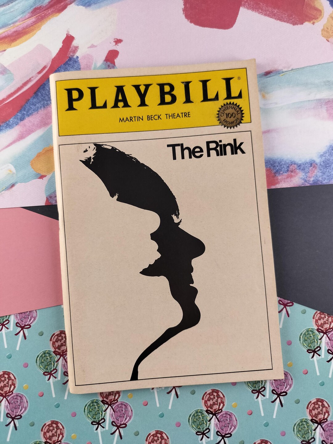 Vintage 1984 (may) Playbill, Martin Beck Theatre, the Rink Paperback ...
