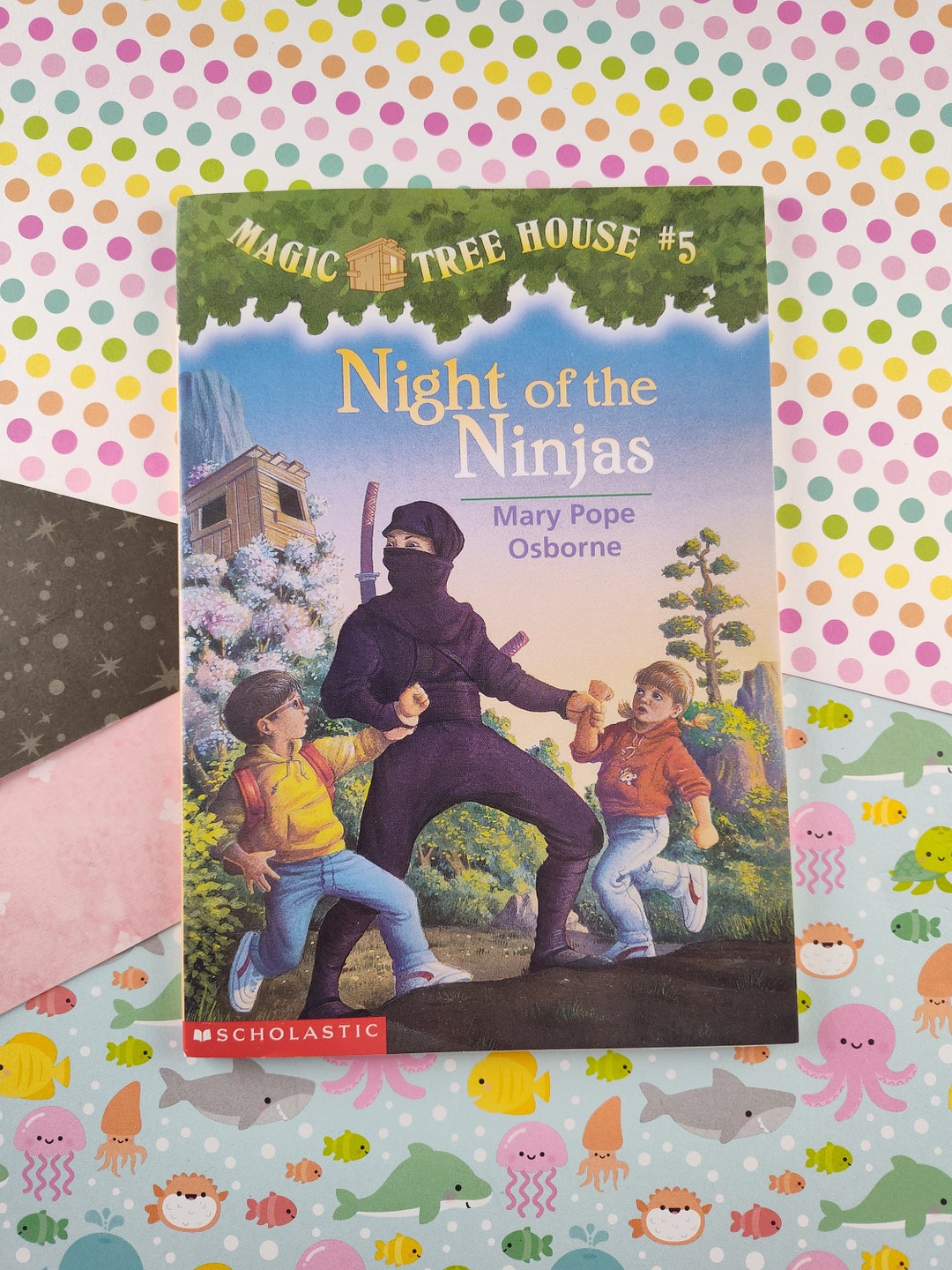 Vintage 1996 1st Printing Magic Tree House 5 Night of the Ninjas ...