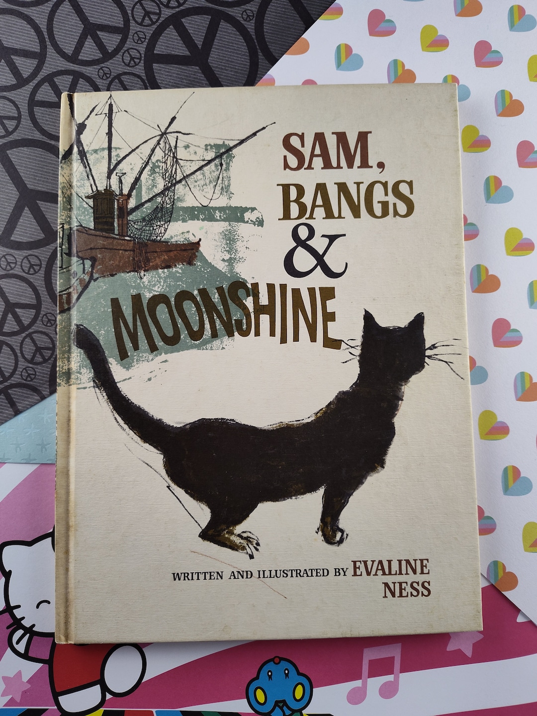 Vintage 1966 Weekly Reader Sam, Bangs & Moonshine by Evaline Ness ...
