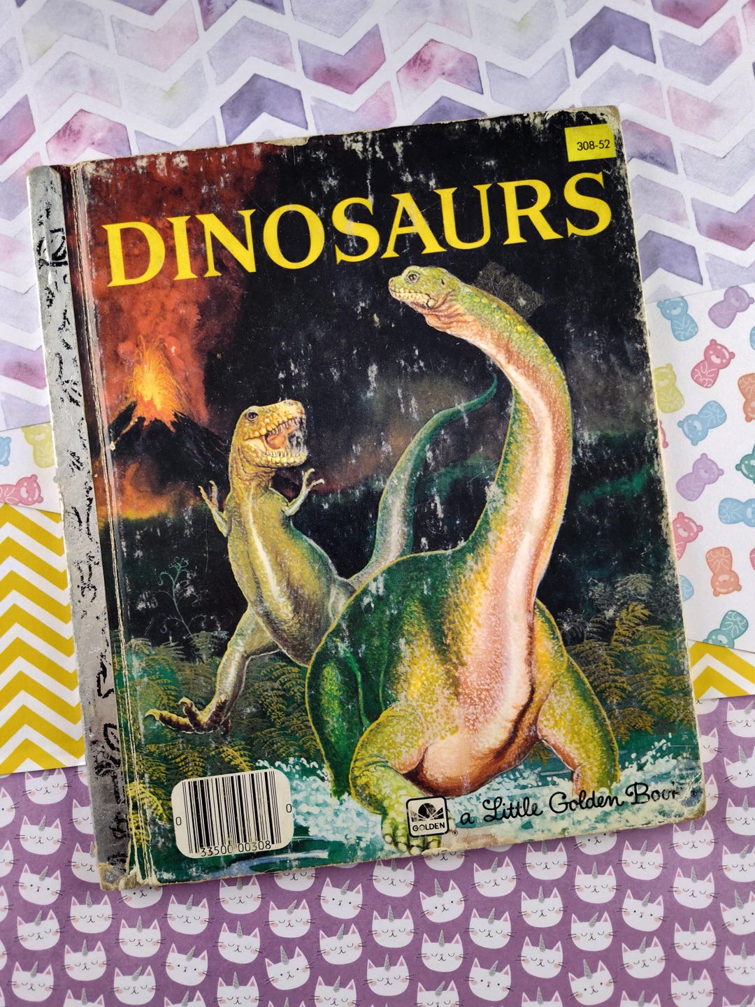 Vintage 1959 Little Golden Book: Dinosaurs Hardcover - Etsy