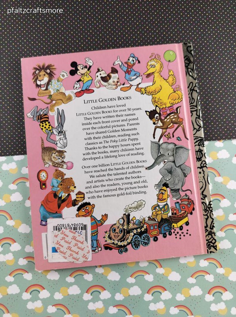 Vintage 1994 Little Golden Book: Walt Disney's Snow White and the Seven ...