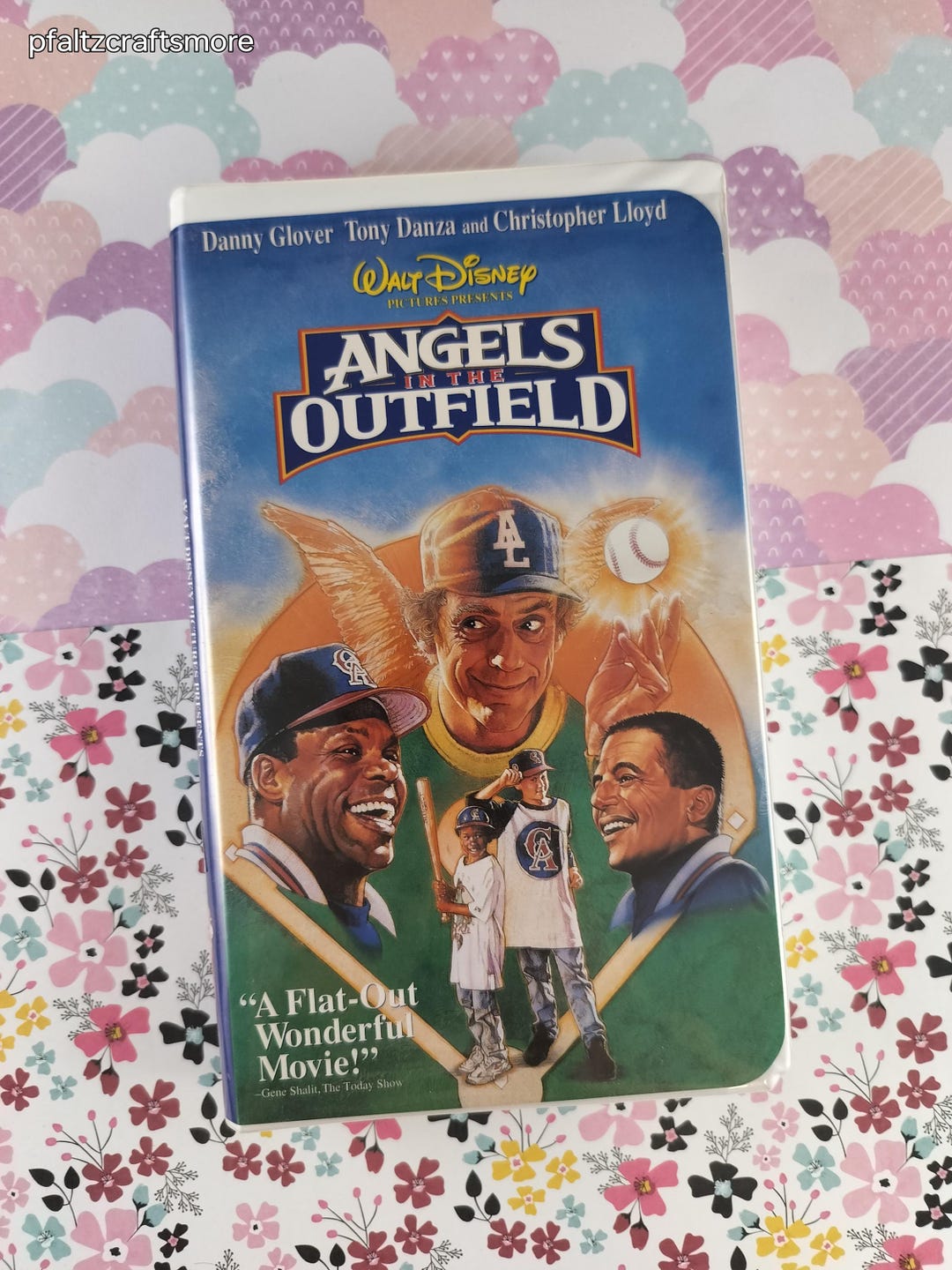 Vintage Walt Disney's "angels in the Outfield" Clamshell VHS Tape ...
