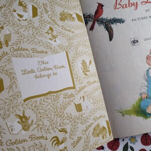 Vintage 1971 Little Golden Book: Baby Listens Hardcover - Etsy