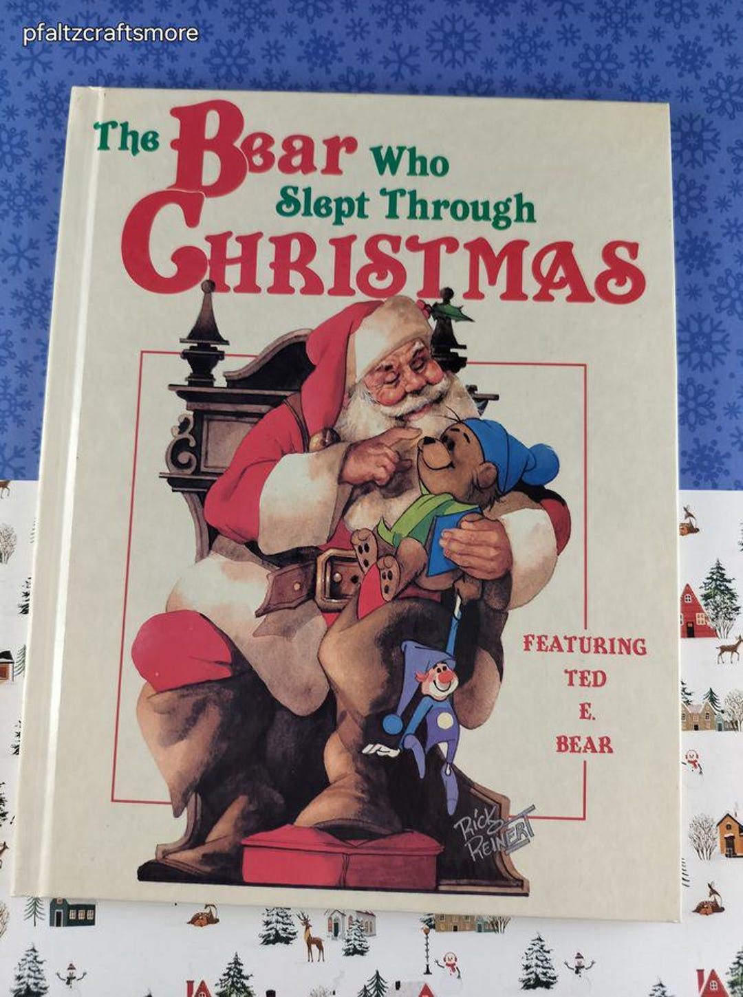 Vintage 1980 the Bear Who Slept Through Christmas Hardcover, Like New ...