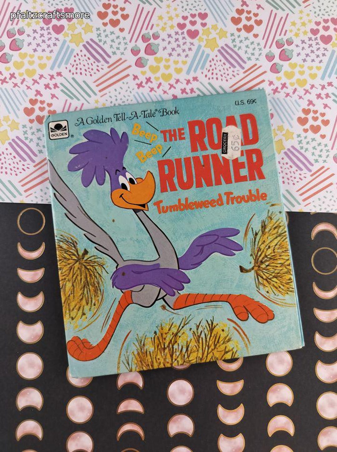 Vintage 1971 Whitman Tell-a-tale Books, the Road Runner: Tumbleweed ...