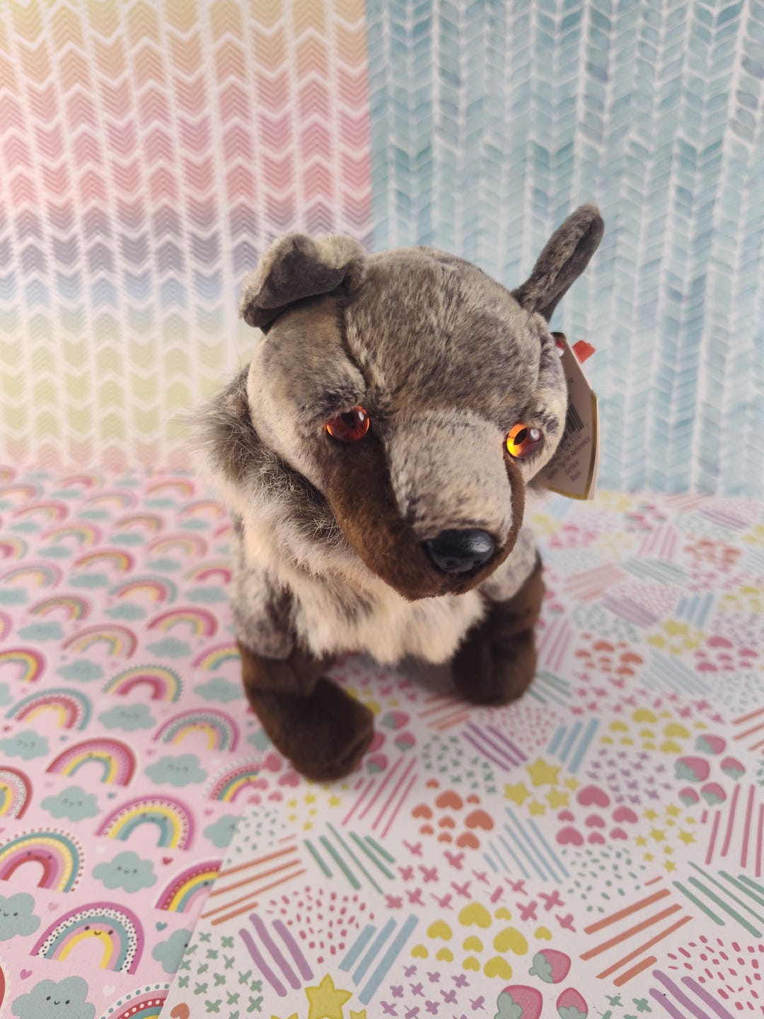 Vintage TY Beanie Baby - Howl, Werewolf - May 23, 2000 - Etsy