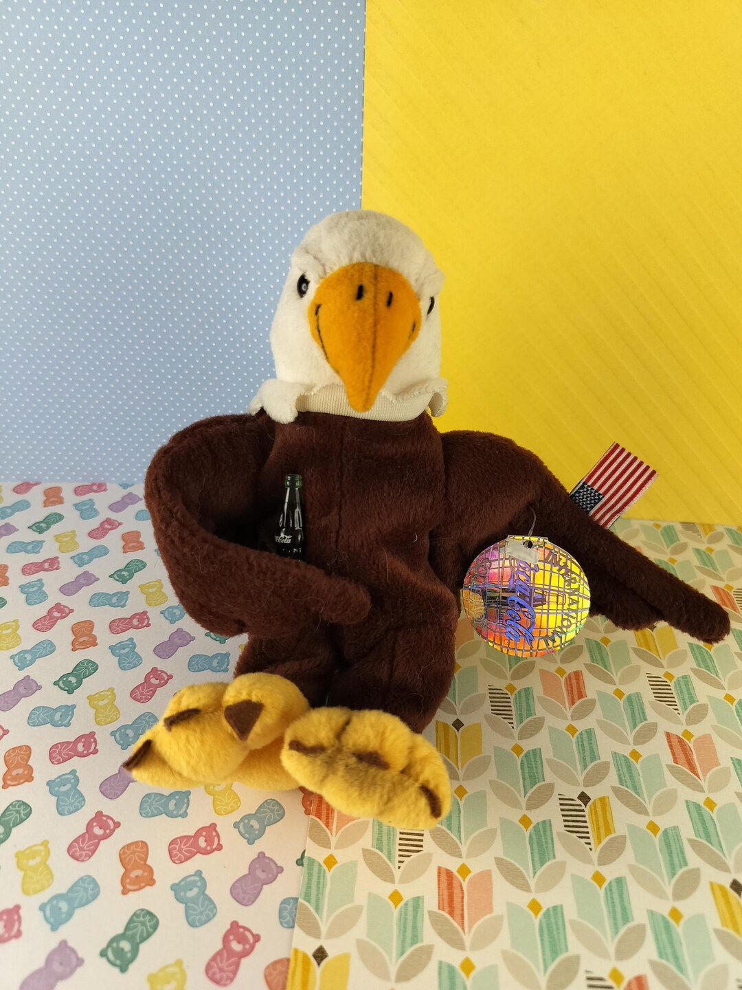 Vintage 1999 Coca Cola International Collection Beanbag Plush Toy W/tag ...