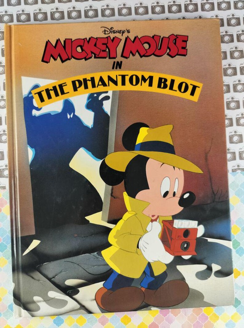 Vintage 1990 Disney's Mickey Mouse in the Phantom Blot Oversized ...
