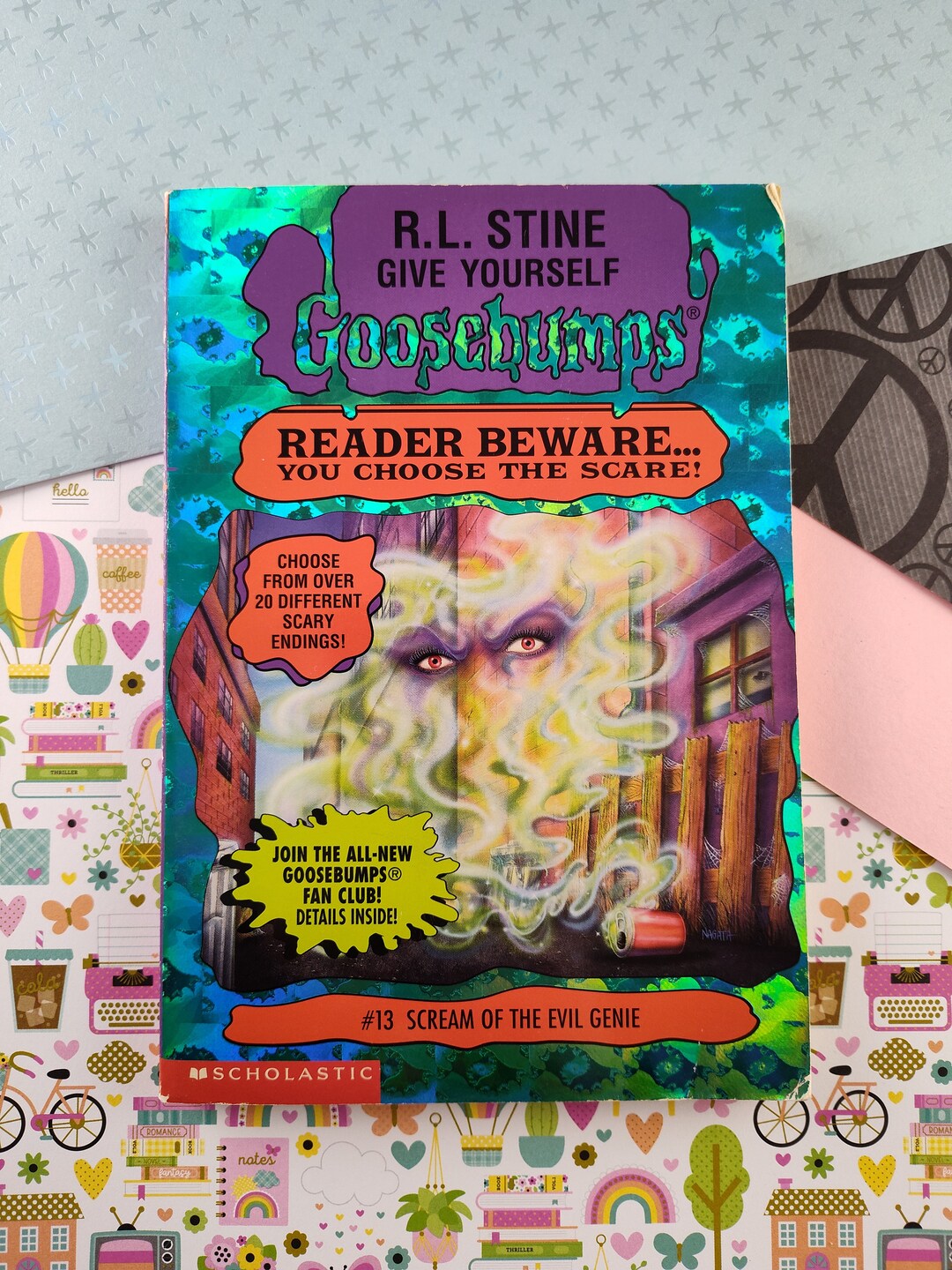 Vintage 1997 1st Printing Give Yourself Goosebumps 13 Scream - Etsy