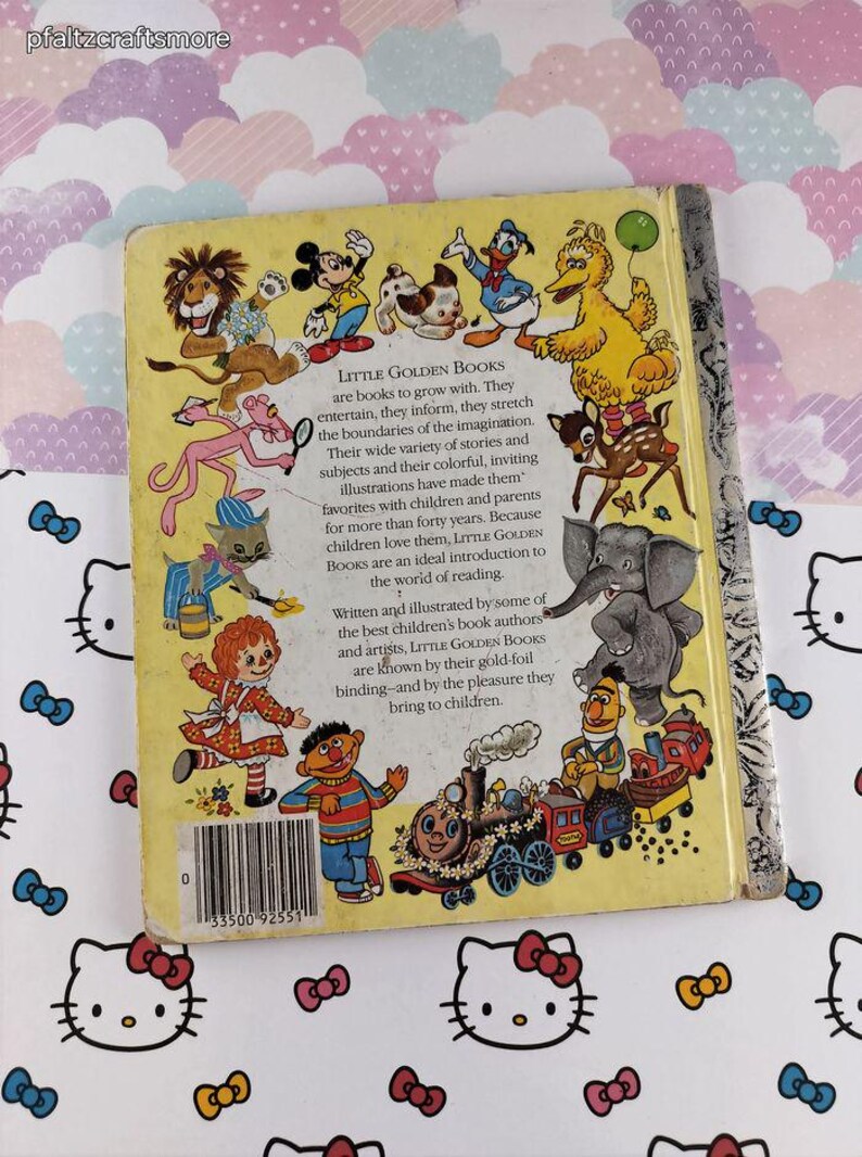 Vintage 1982 Little Golden Book: Walt Disney's Toad Flies High ...