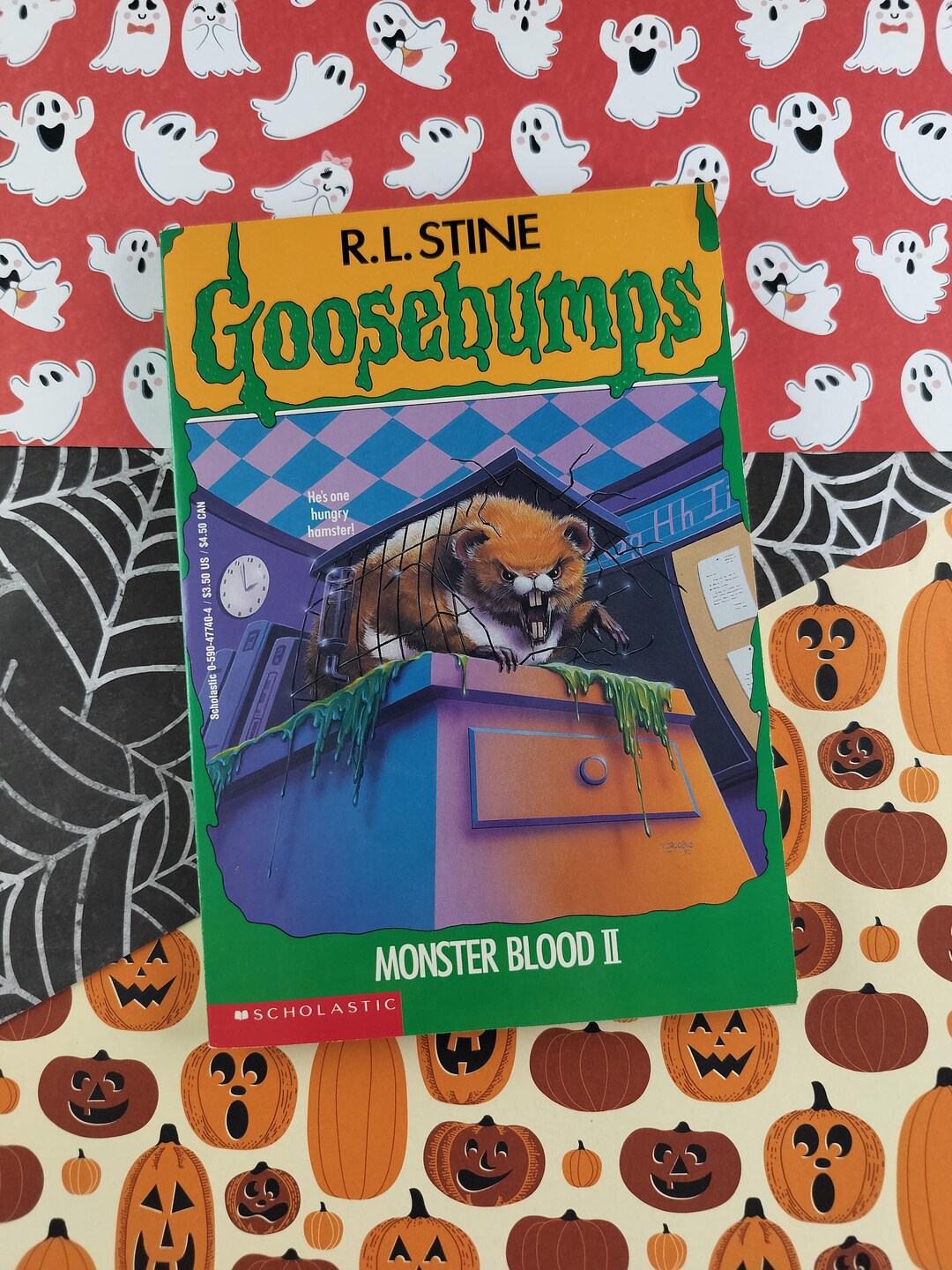 Vintage 1990's R.L. Stine Goosebumps #18, Monster Blood II Softcover - Etsy
