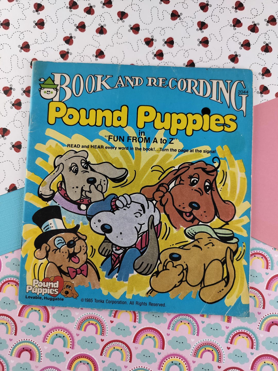 Vintage 1985 Pound Puppies in "fun From A to Z' Softcover *book Only ...