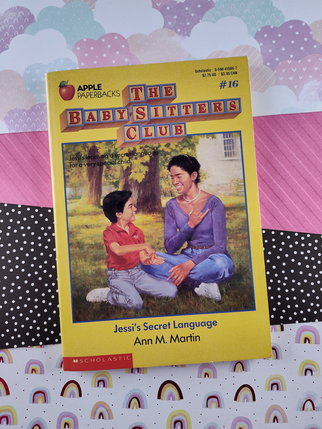 Vintage 1988 the Baby-sitters Club Mystery 16, Jessi's Secret Language ...