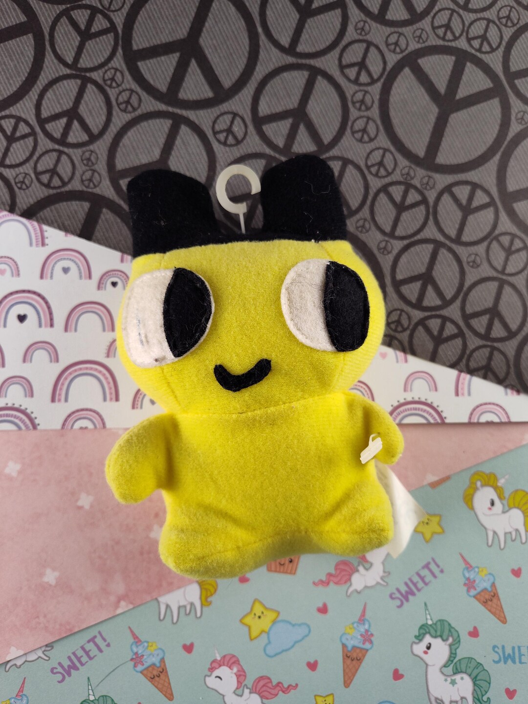 Vintage 1997 Bandai Tamagotchi Bean Pets Beanbag Plush Toy Like New - Etsy
