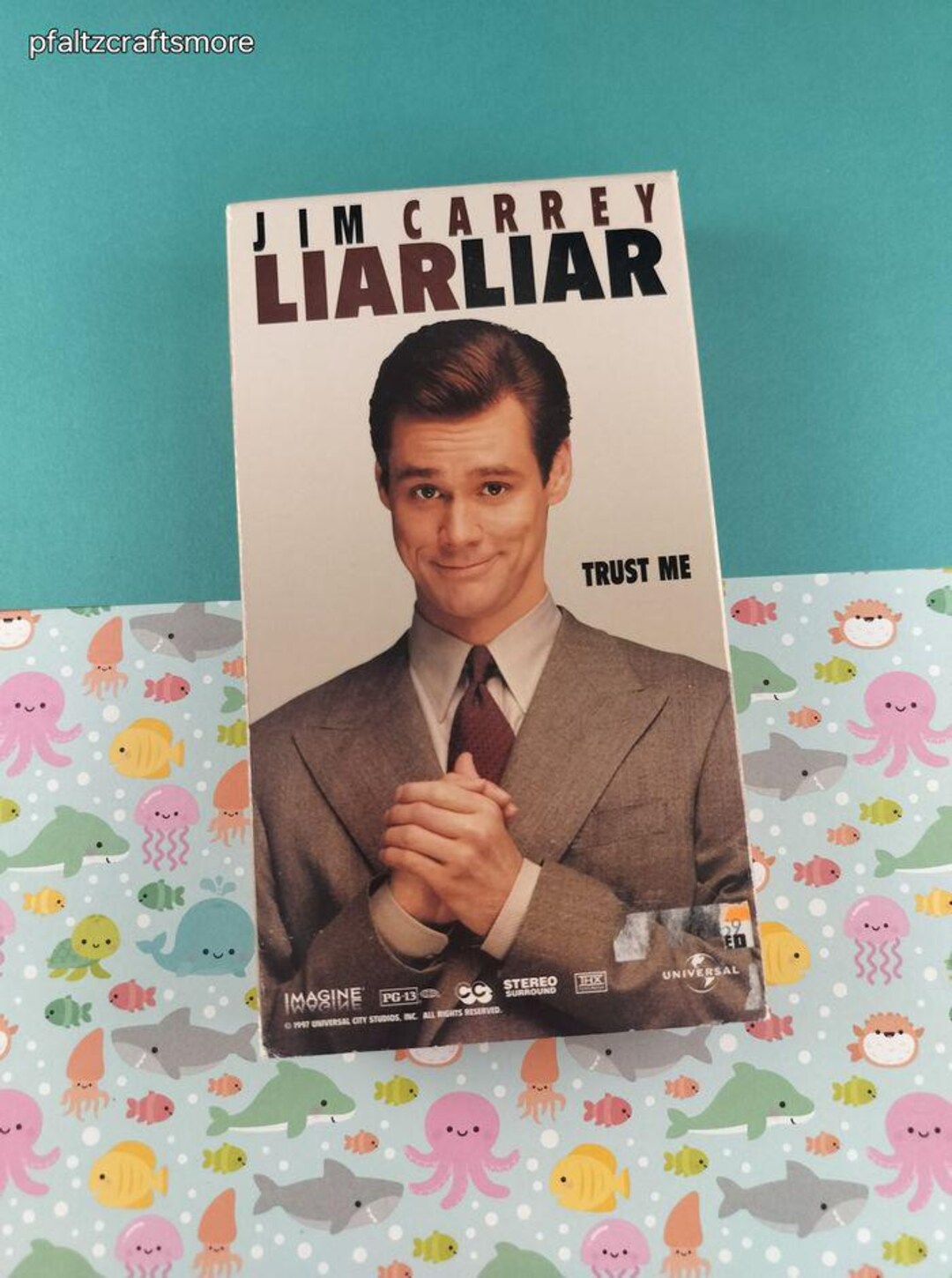 Vintage 1997 Liar Liar Jim Carrey Universal Pictures VHS Tape - Etsy