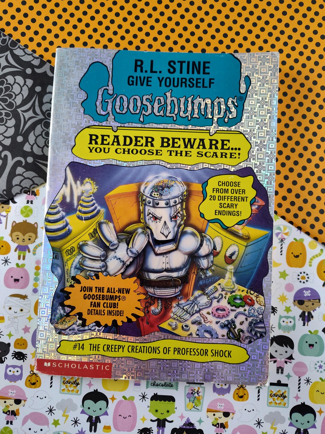 Vintage 1997 1st Printing Give Yourself Goosebumps #13, the Creepy ...