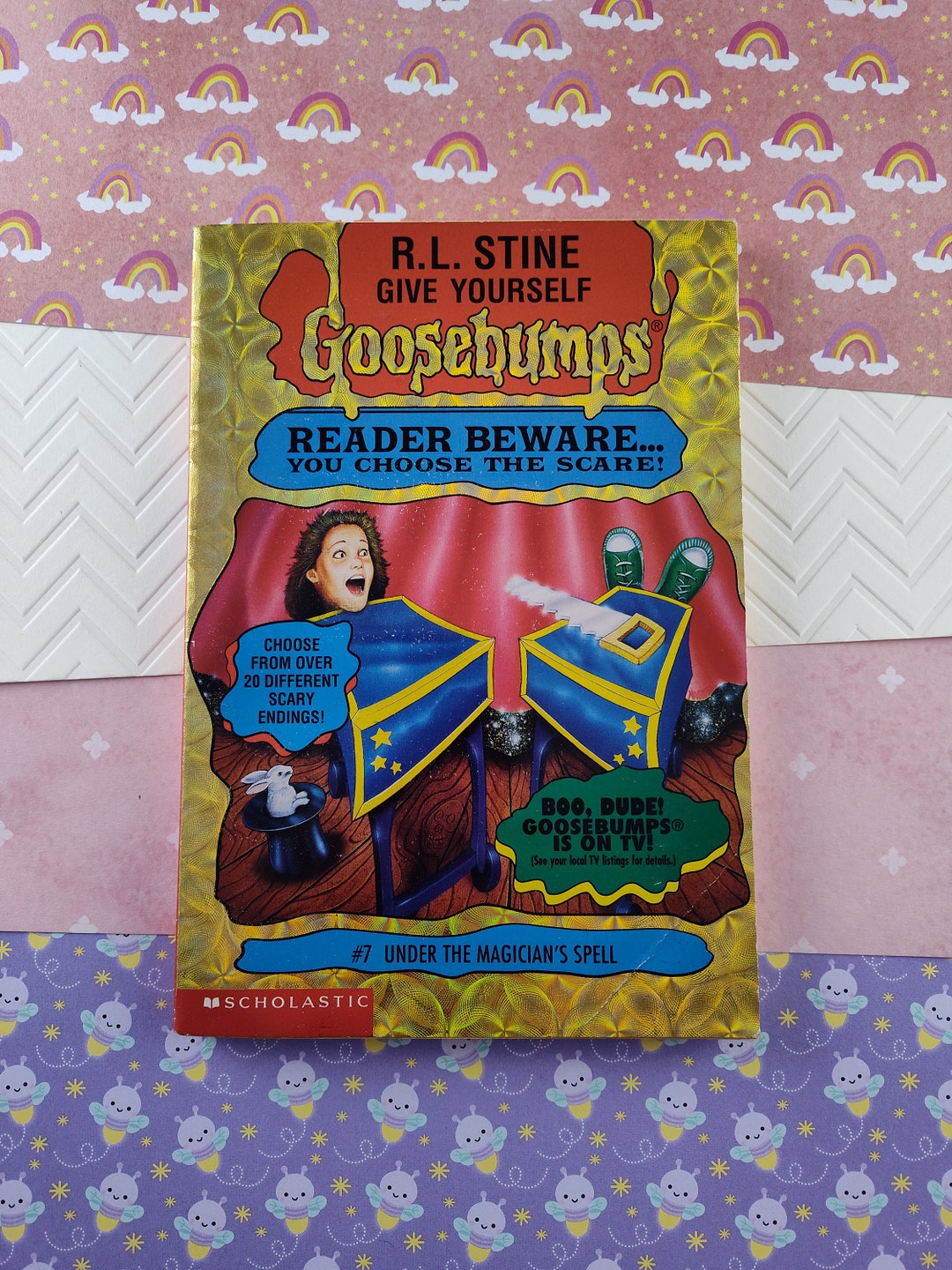 CLEARANCE Vintage 1996 1st Printing Give Yourself Goosebumps #7, Under ...