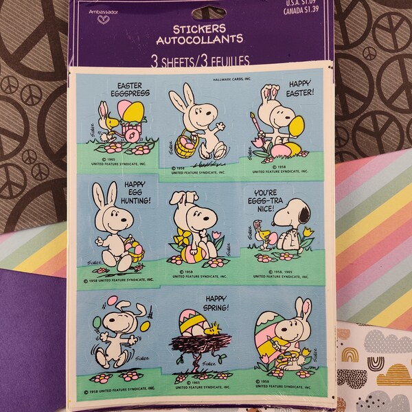 Snoopy Easter - Etsy