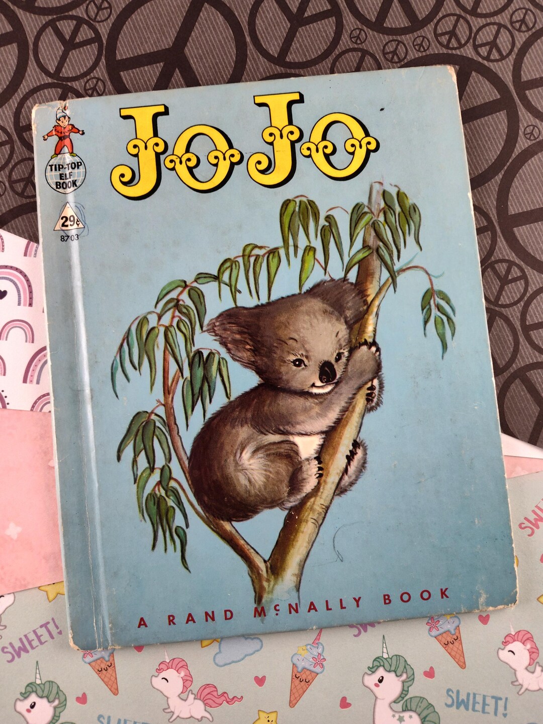 Vintage 1964 Rand Mcnally Elf Book, "jojo" Hardcover - Etsy