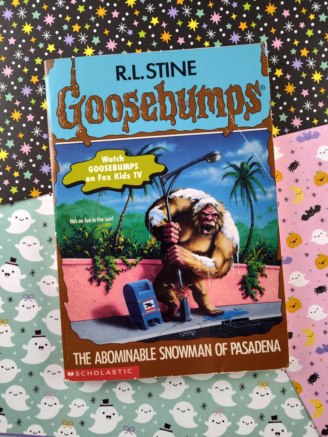 Vintage 1995 1st Printing R.L. Stine Goosebumps 38, the Abominable ...