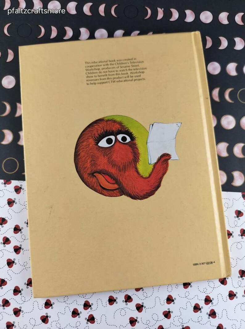 Vintage 1981 the Sesame Street Sun Sesame Street Book Club Hardcover - Etsy
