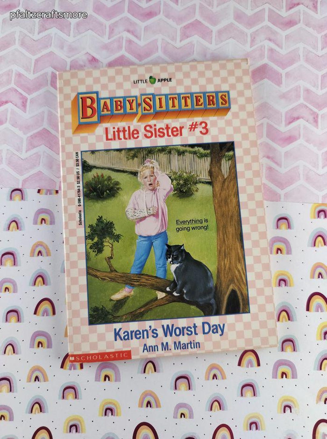 Vintage 1980's Baby-sitters Little Sister #3, Karen's Worst Day ...