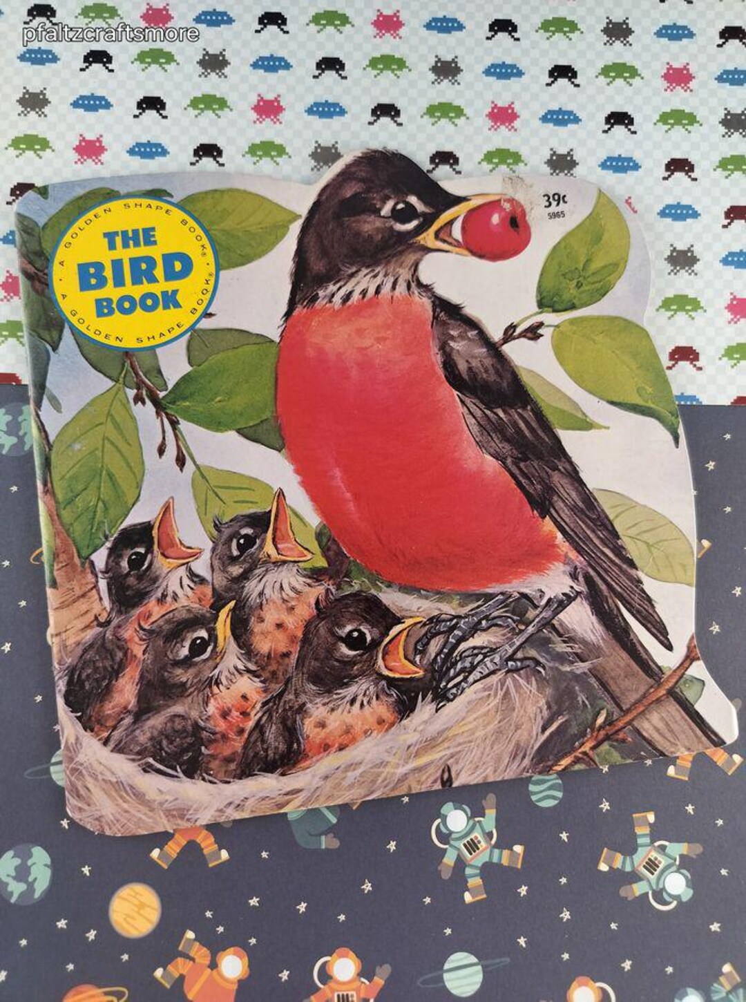 Vintage 1976 Golden Super Shape Book the Bird Book Softcover - Etsy