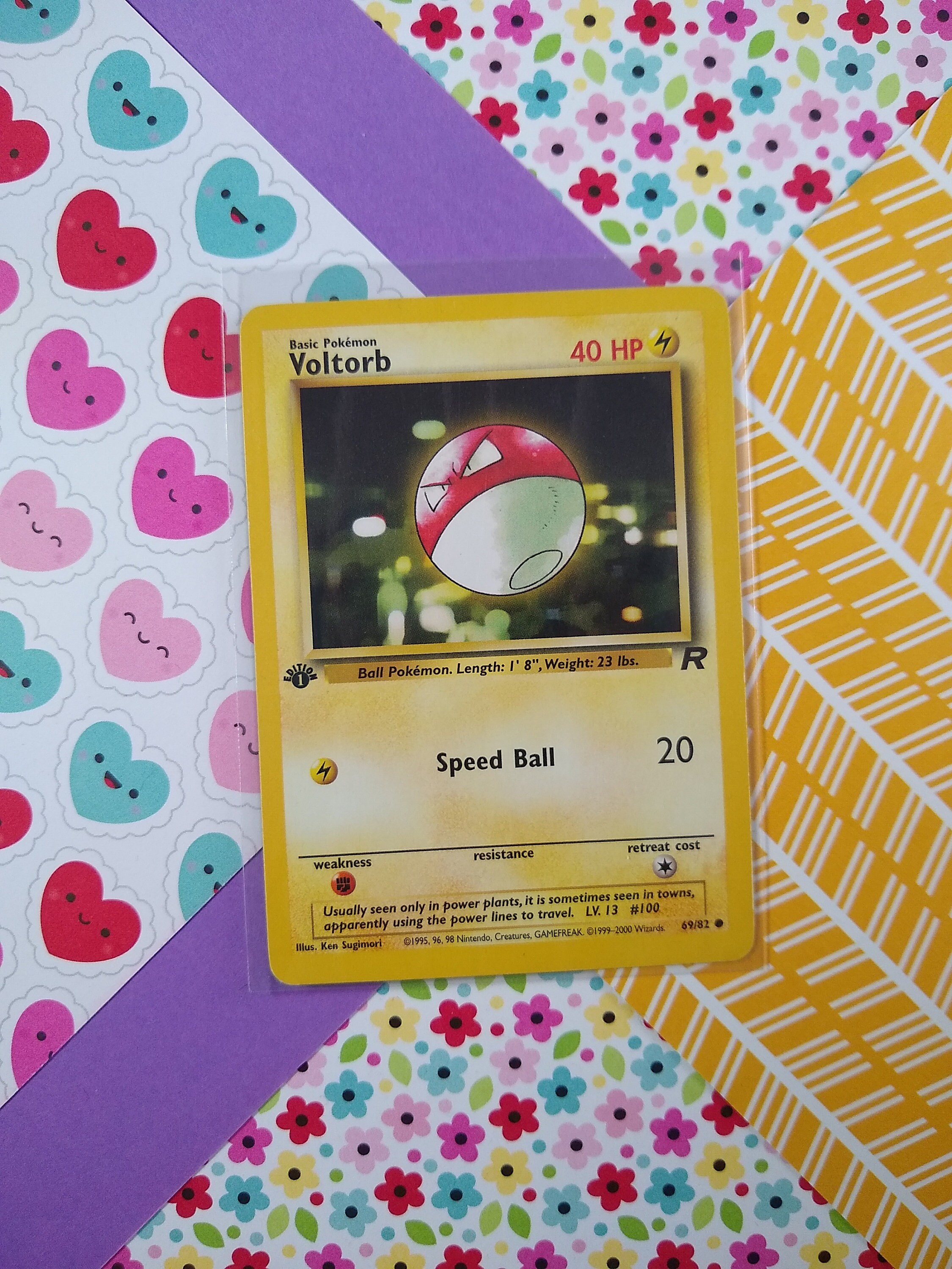 Voltorb Card
